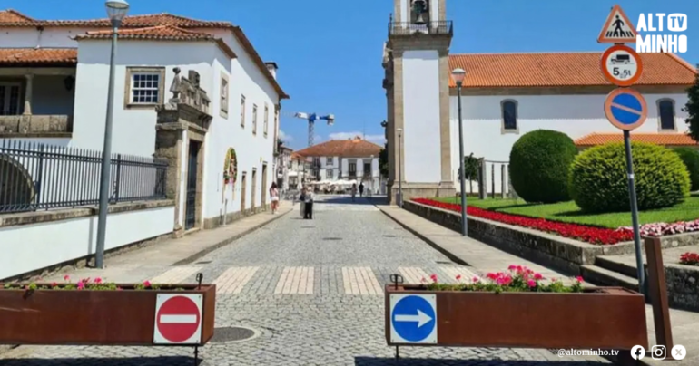 Vila Nova de Cerveira com ruas fechadas aos carros entre julho e setembro