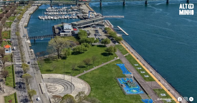 Viana do Castelo com ecrã gigante no Anfiteatro da Marina para ...